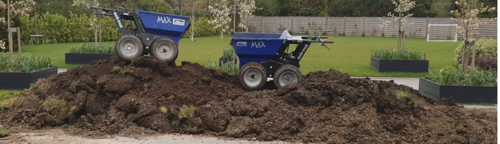 Max Truck Power Barrow 365 Kg Capacity