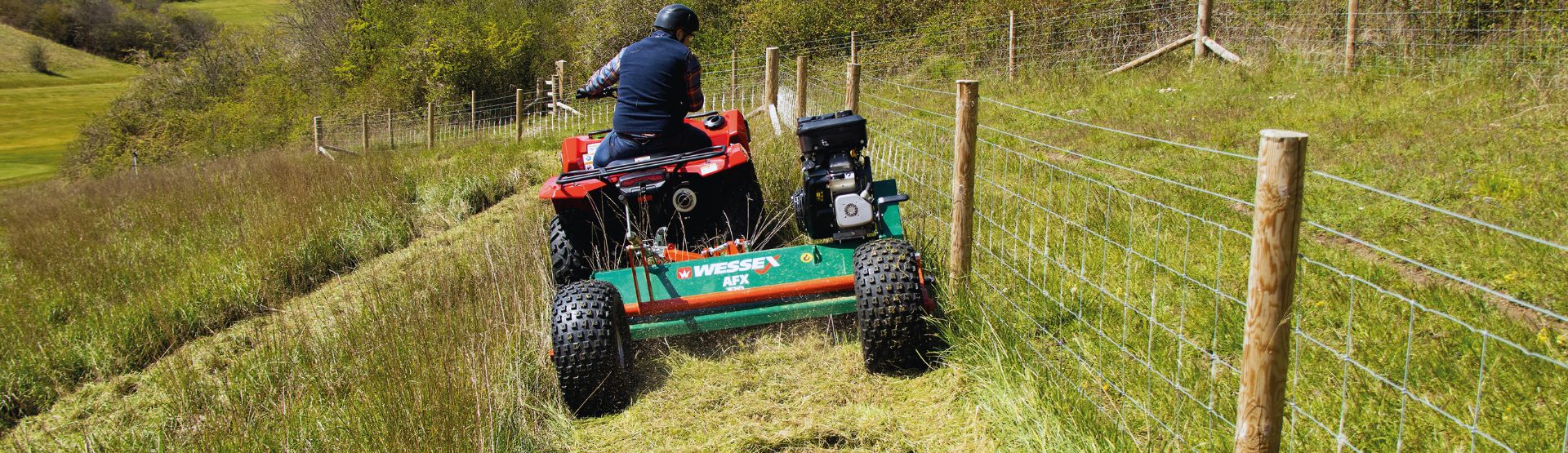 Wessex ATV Flail Mower | Pulverise Dense Scrub and Vegetation