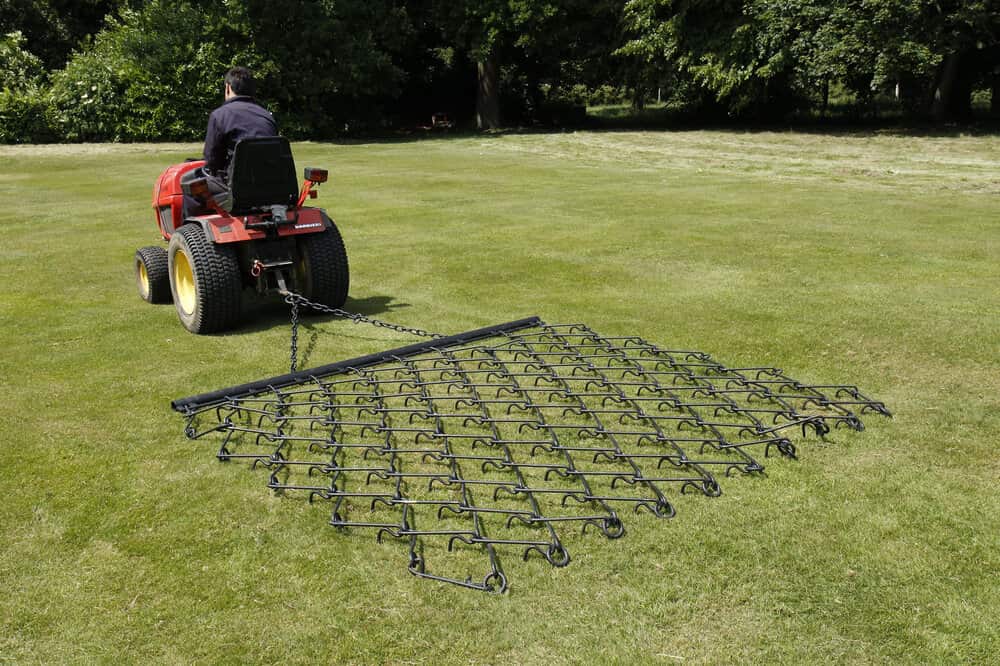 Chain Harrow for Soil Aeration, Manure Spreading & More