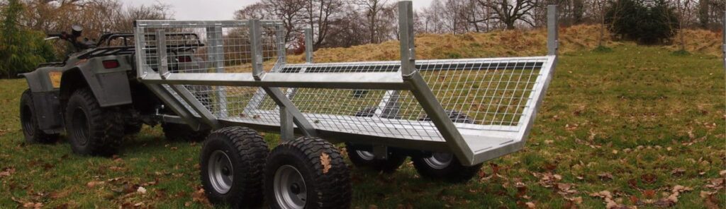 ATV Log Trailer UK | Heavy-Duty Forestry Trailer