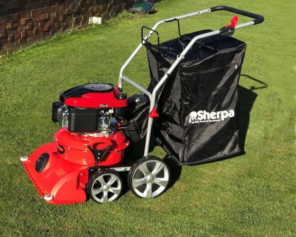 Petrol Wheeled Leaf Vacuum Collector for Sale