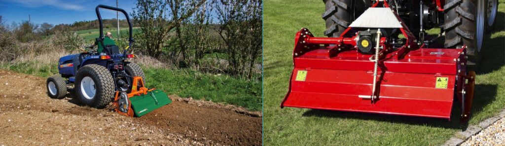 Heavy Duty Tractor Rotavator for Soil Prep