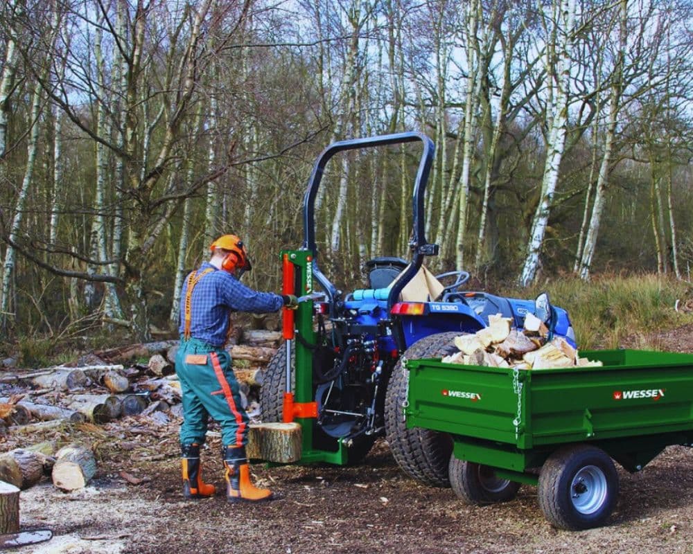 Tractor Log Splitter | Hydraulic PTO Attachment