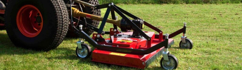 Winton Finish Mower Tractor Attachment