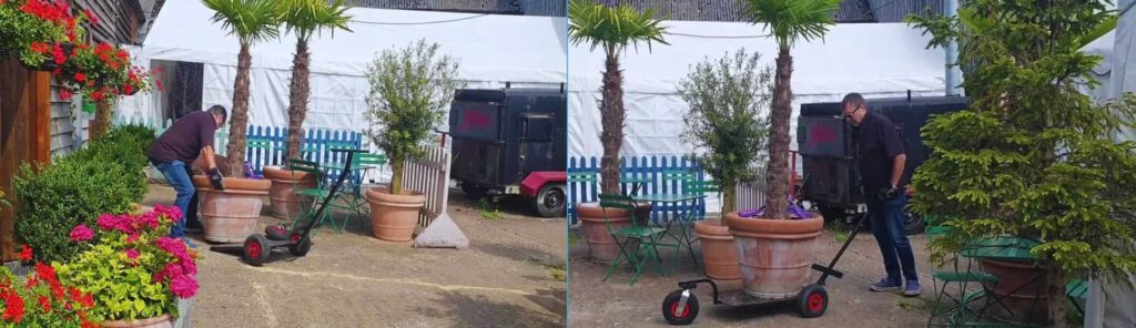 Plant Pot Trolley | Move Large Pots with Ease