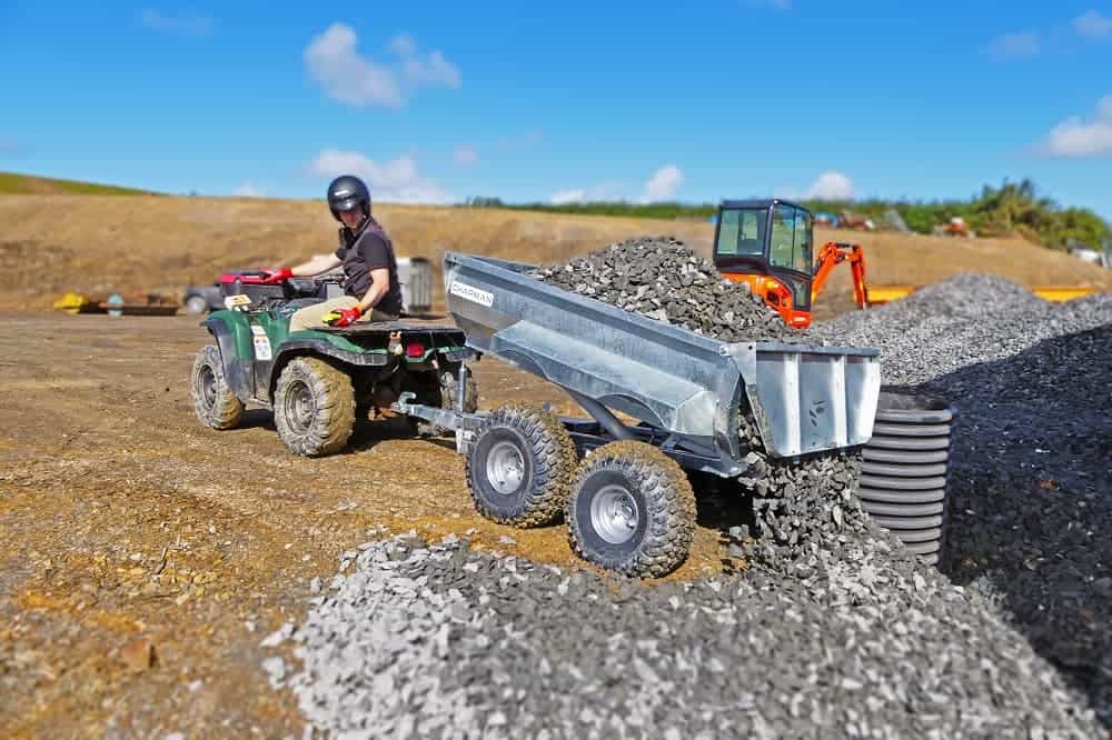 Chapman Hydraulic Tipping Trailer | Galvanised Trailers