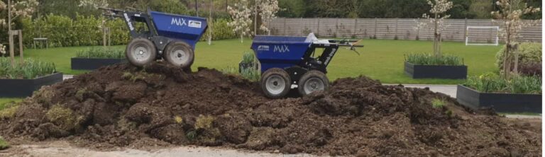 Max Truck Power Barrow 365 Kg Capacity