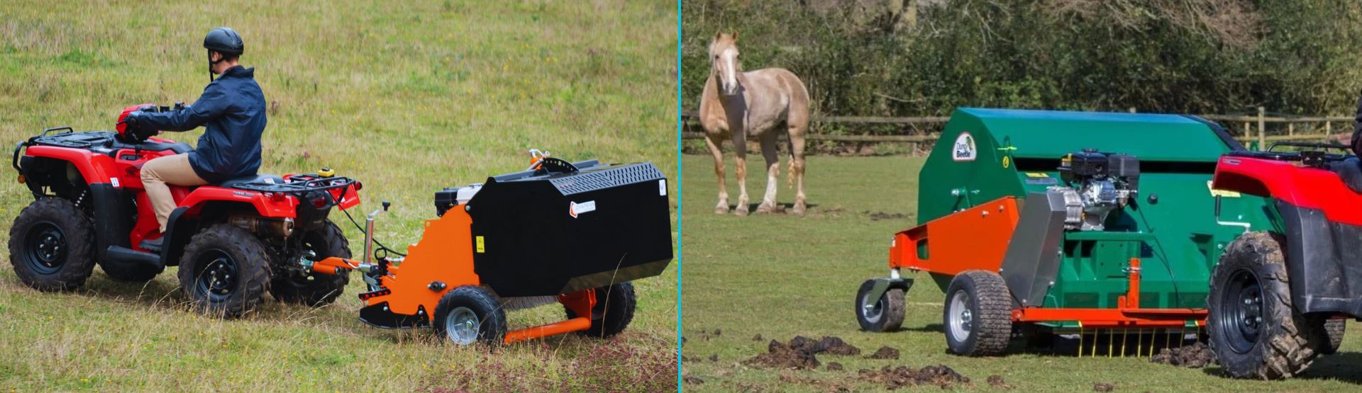 Paddock Sweeper – Efficient Manure & Debris Collector