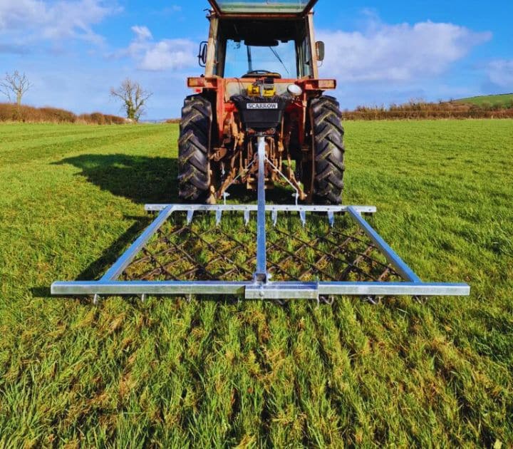 Scarrow Scarifier Harrow Seeder – ATV, Trailed & Tractor Mounted